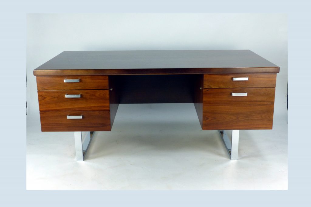 Gordon Russell rosewood desk - Vinegar Works Vintage